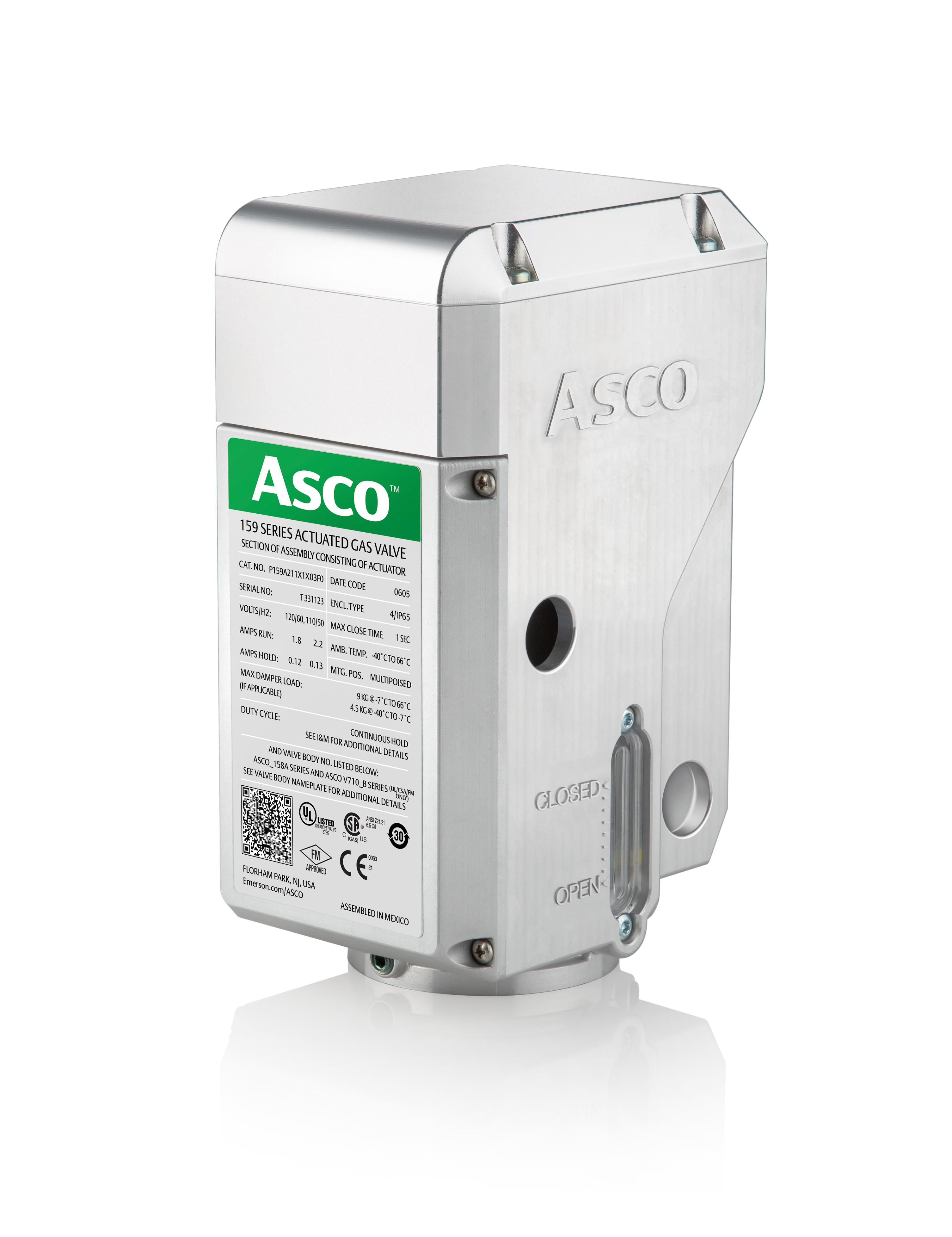 ASCO Series 159 Motorized Actuator